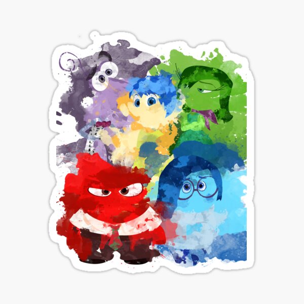 "Inside Out" Sticker for Sale by zcrb | Redbubble