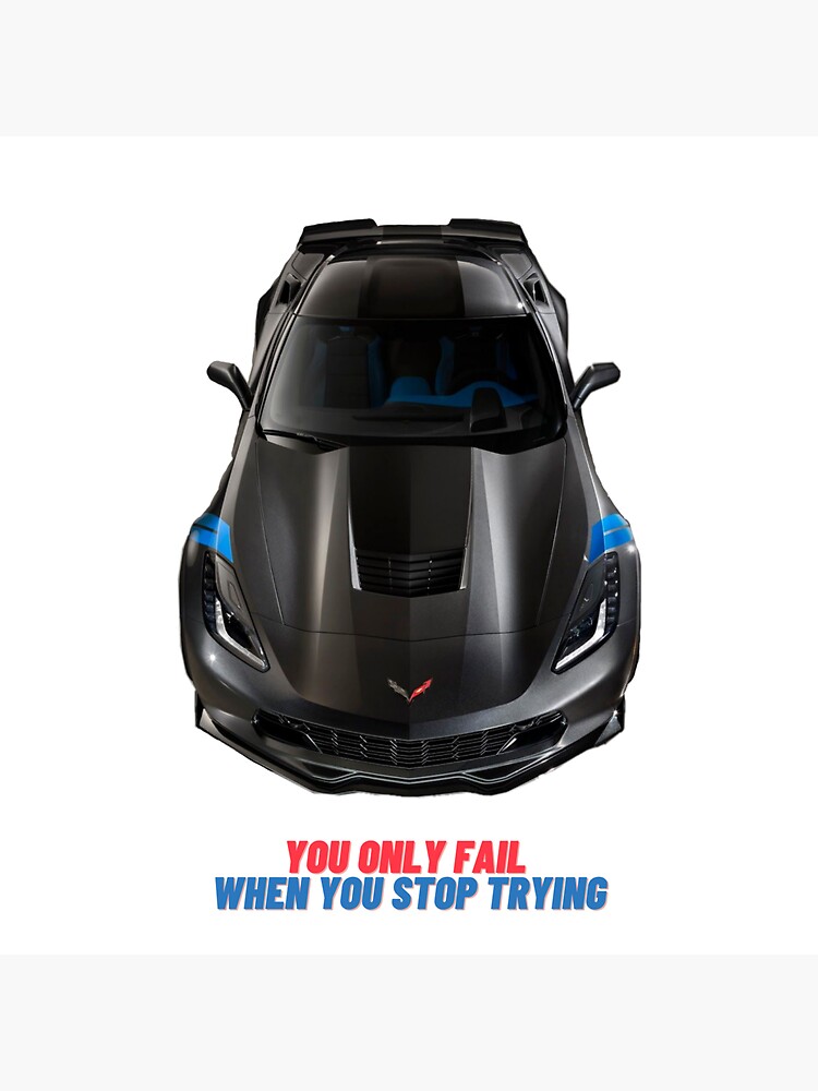 "CHEVROLET CORVETTE ZO6" Sticker for Sale by saloo5 | Redbubble