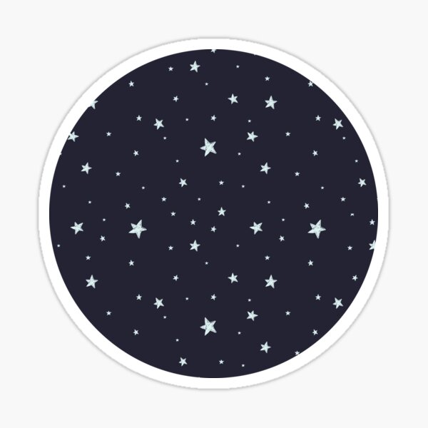 "Starry sky" Sticker for Sale by TashaNatasha | Redbubble