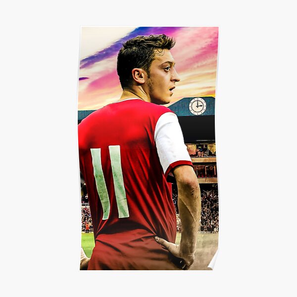 "Vintage Mesut Ozil" Poster by mrkjhnwht | Redbubble