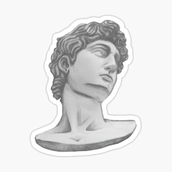 "statue of David" Sticker for Sale by Esraastore | Redbubble
