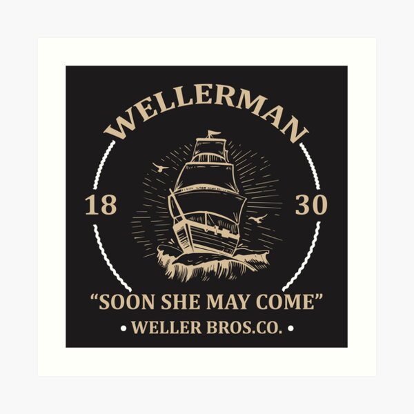 "wellerman sea shanty" Art Print for Sale by Ashi17 | Redbubble