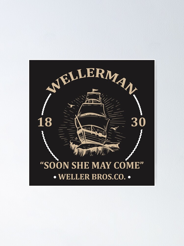"wellerman sea shanty" Poster for Sale by Ashi17 | Redbubble