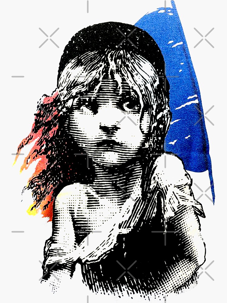 "Vintage 1986 Les Miserables" Sticker for Sale by bsick9793 | Redbubble