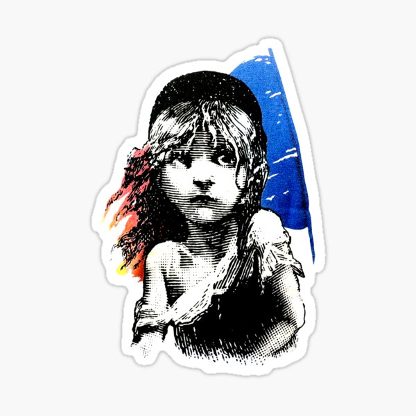 "Vintage 1986 Les Miserables" Sticker for Sale by bsick9793 | Redbubble