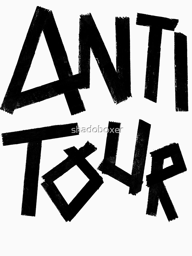 "Kylie Minogue - Anti Tour (black text)" T-shirt for Sale by shadoboxer ...