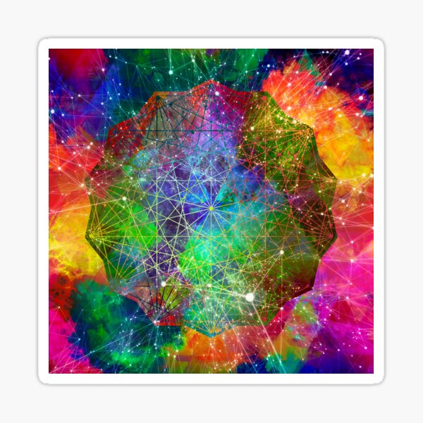 Sacred Geometry Stickers | Redbubble