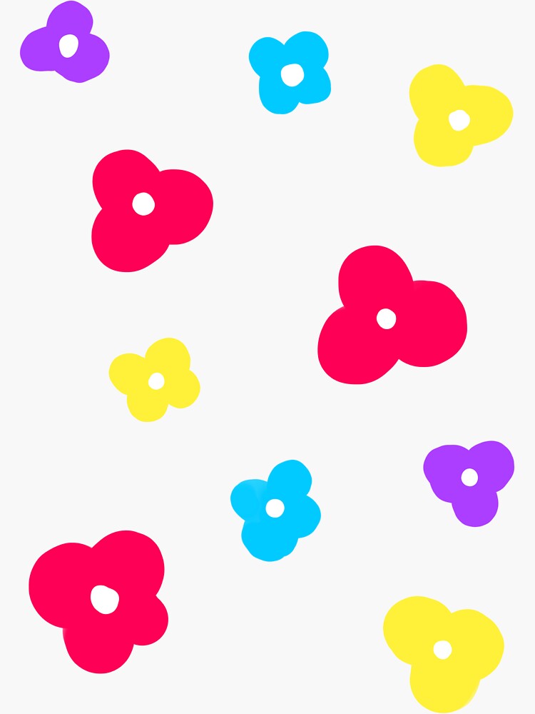 "Indie Flowers" Sticker for Sale by celishacreates | Redbubble