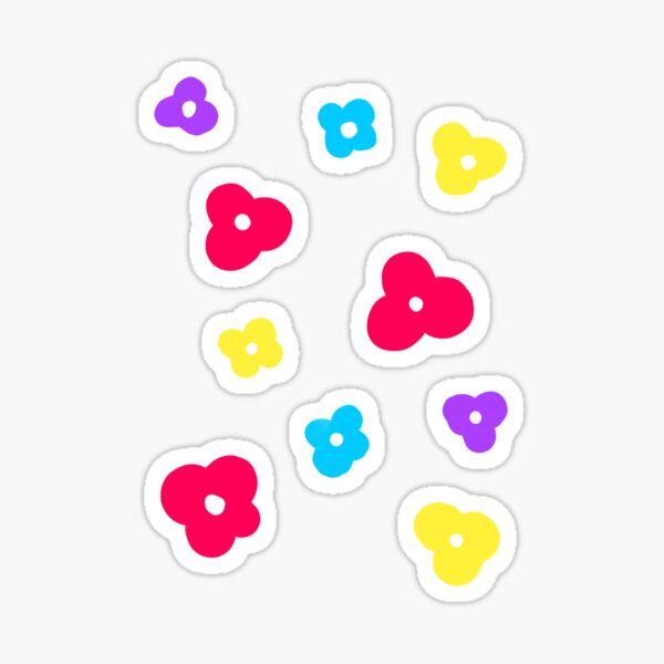 "Indie Flowers" Sticker for Sale by celishacreates | Redbubble