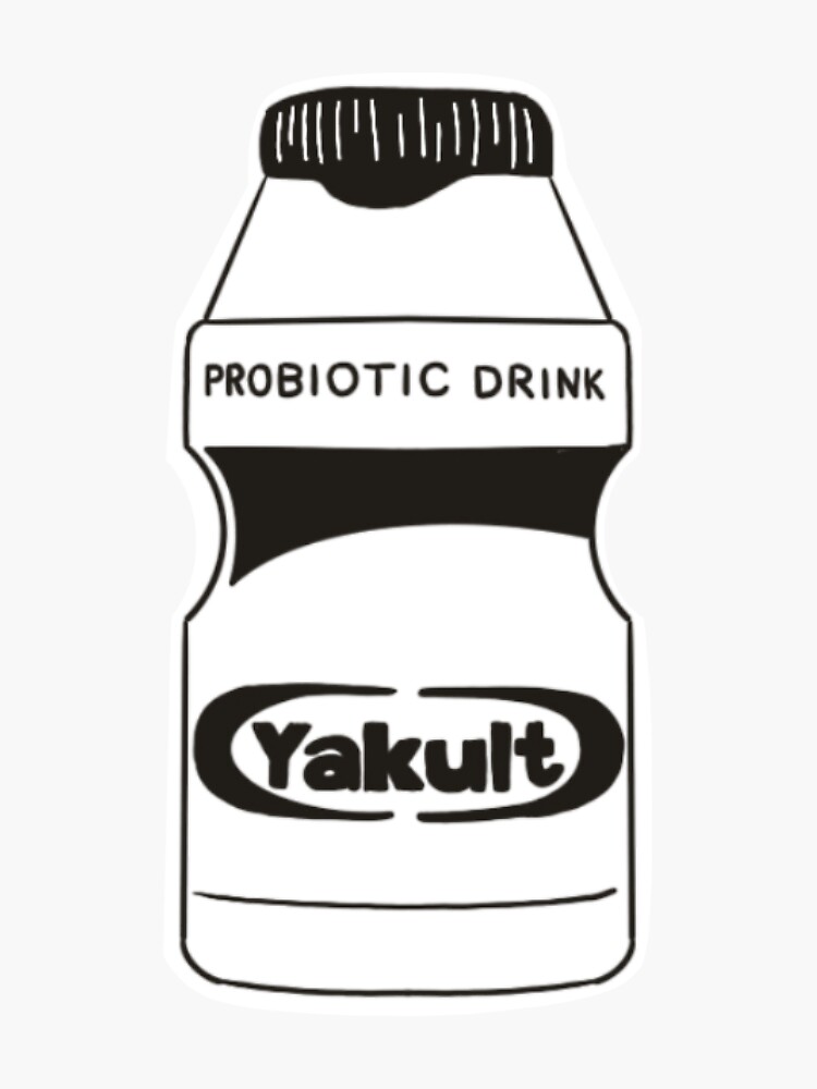"yakult" Sticker for Sale by immortanchr0me | Redbubble