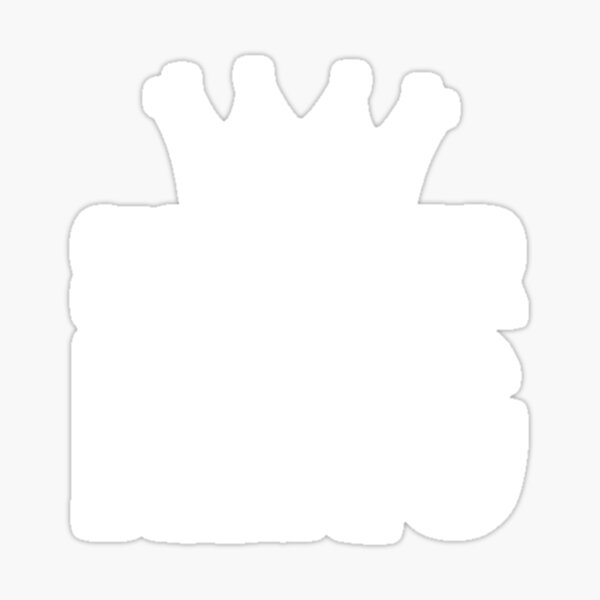 "Slumber Party Sleepover King Pajama Boy Men" Sticker by Bendthetrend ...