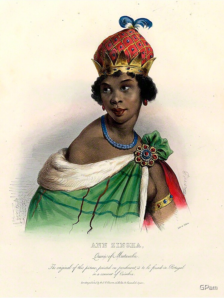 "Queen Nzinga - Colorized" Poster by GPam | Redbubble