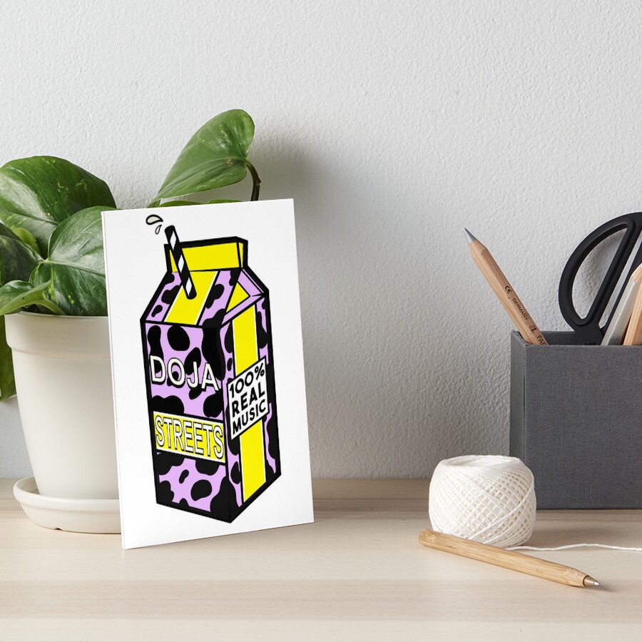 "Doja Cat stickers 1" Art Board Print for Sale by MangeeArt | Redbubble