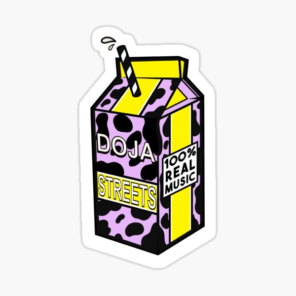 "Doja cat stickers 2" Sticker for Sale by MangeeArt | Redbubble