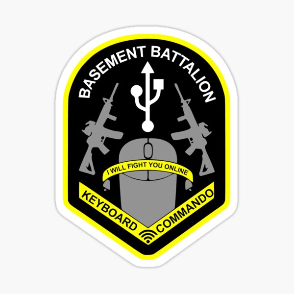 "Keyboard Warrior" Sticker for Sale by sirglennbo | Redbubble