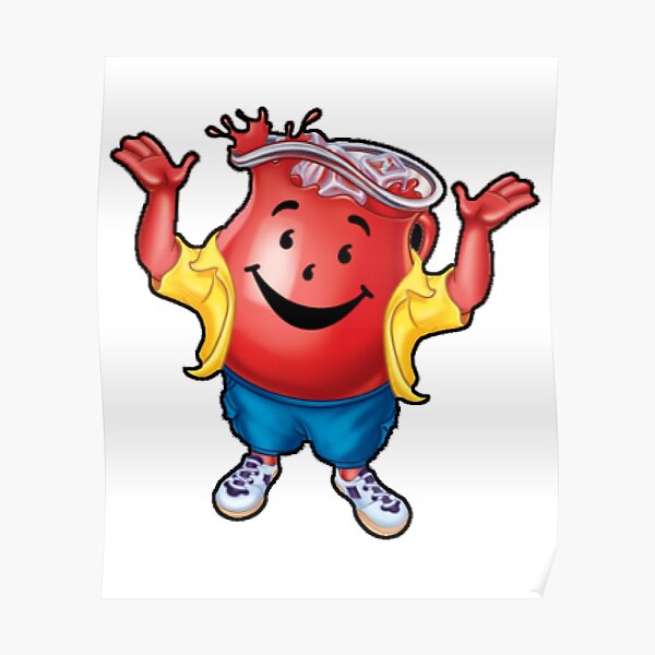 "kool aid man" Poster by ZORO33 | Redbubble