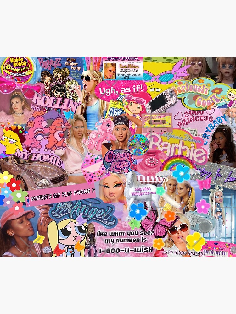 "y2k collage" Poster for Sale by jwolfsondesigns | Redbubble
