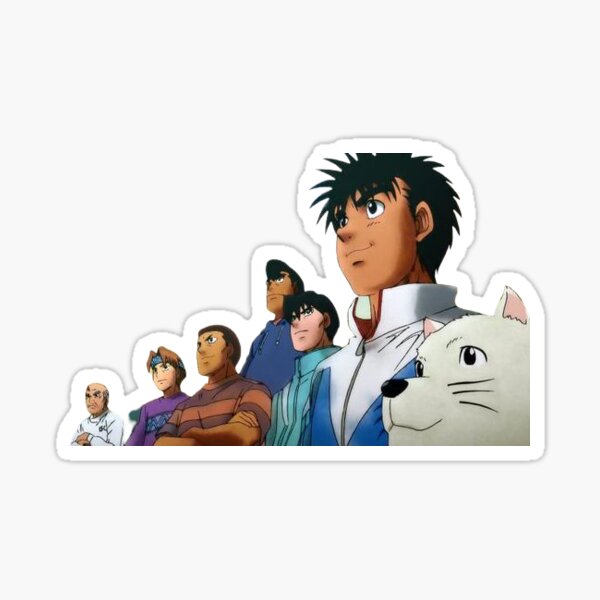 "Hajime No Ippo Stickers" Sticker for Sale by ProJoJo | Redbubble