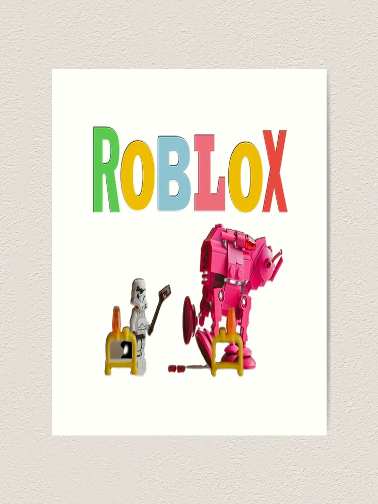 "Roblox game " Art Print by blueprintes | Redbubble