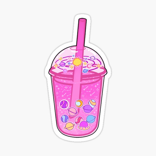 "Pink drink" Sticker by Rx-1000 | Redbubble