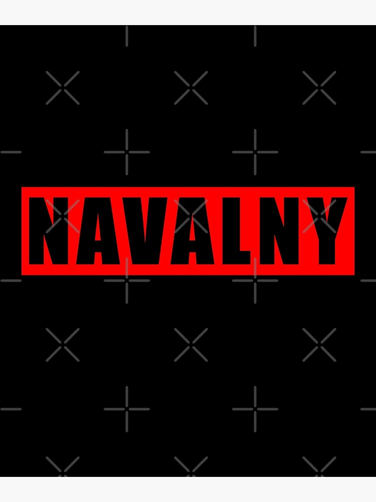 Poster for Sale avec l'œuvre « Solidarité Alexei Navalny » de l'artiste ...