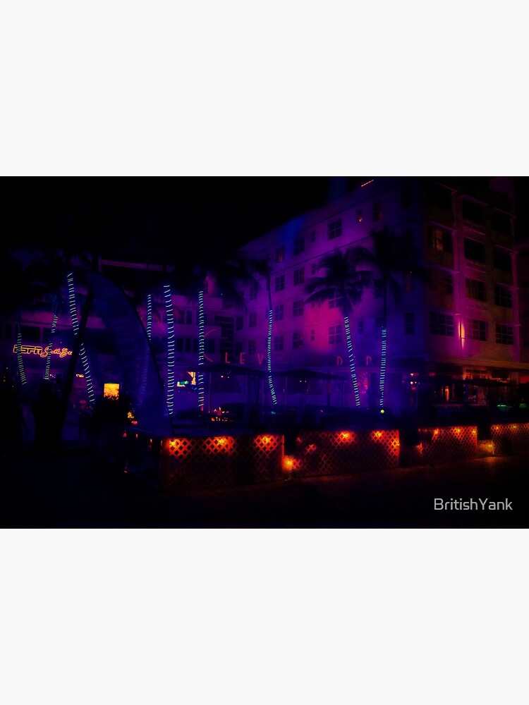 "The Clevelander Hotel - Art Deco District - Miami Beach" Poster for ...