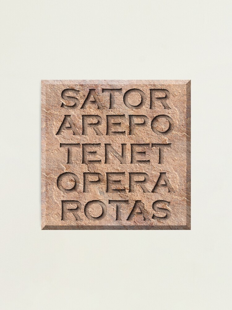 Quadrato Latina Sator Square