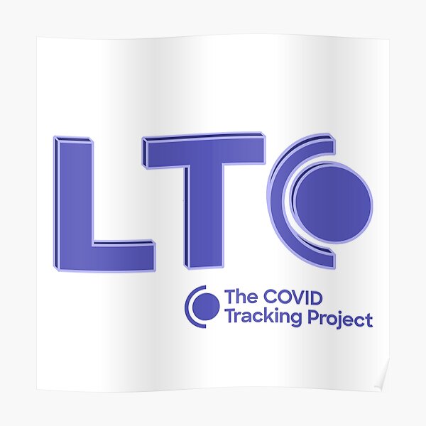 "LTC mit CTP-Logo auf weißem Hintergrund" Poster von ctp-merch | Redbubble