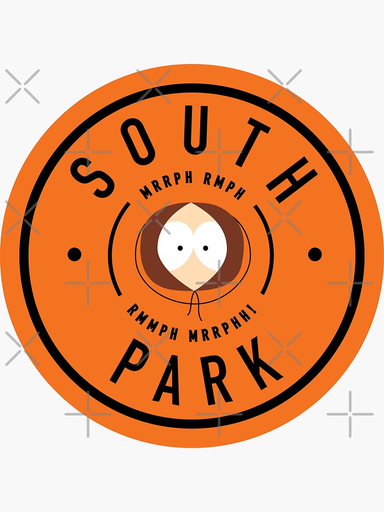 "South Park - KENNY" Sticker for Sale by designarmyofone | Redbubble