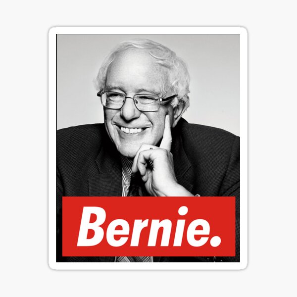 "Bernie" Sticker for Sale by ColbyS | Redbubble