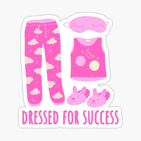 "Dressed For Success" Sticker for Sale by charsquared | Redbubble