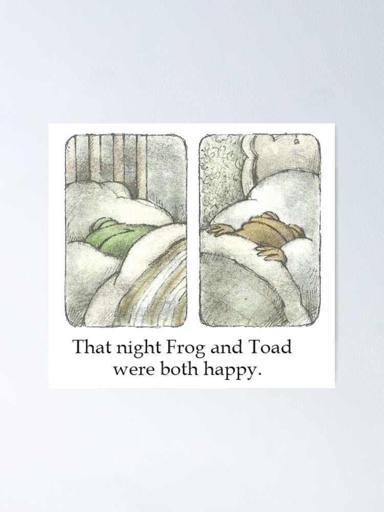 "Frog and Toad Artwork" Poster for Sale by nicolepee | Redbubble