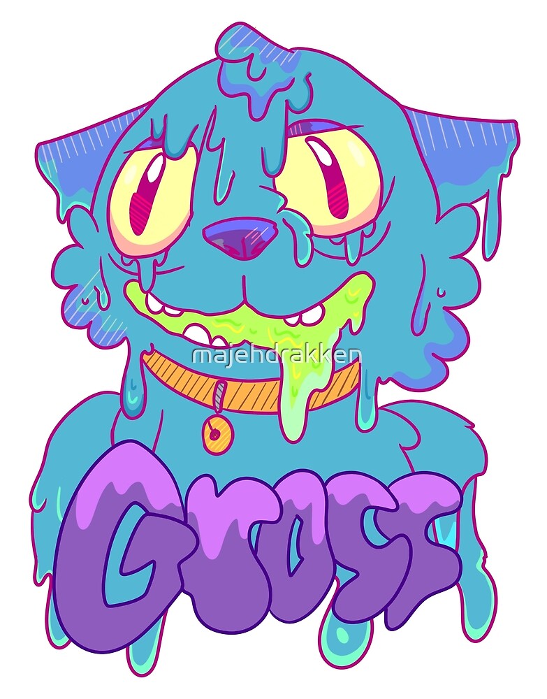 "Slime Cat" by majehdrakken | Redbubble