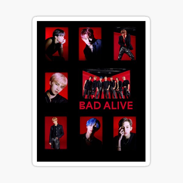 "WayV Bad Alive" Sticker by Mistyland | Redbubble