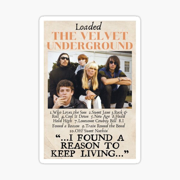 "The Velvet Underground" Sticker for Sale by nicolepee | Redbubble