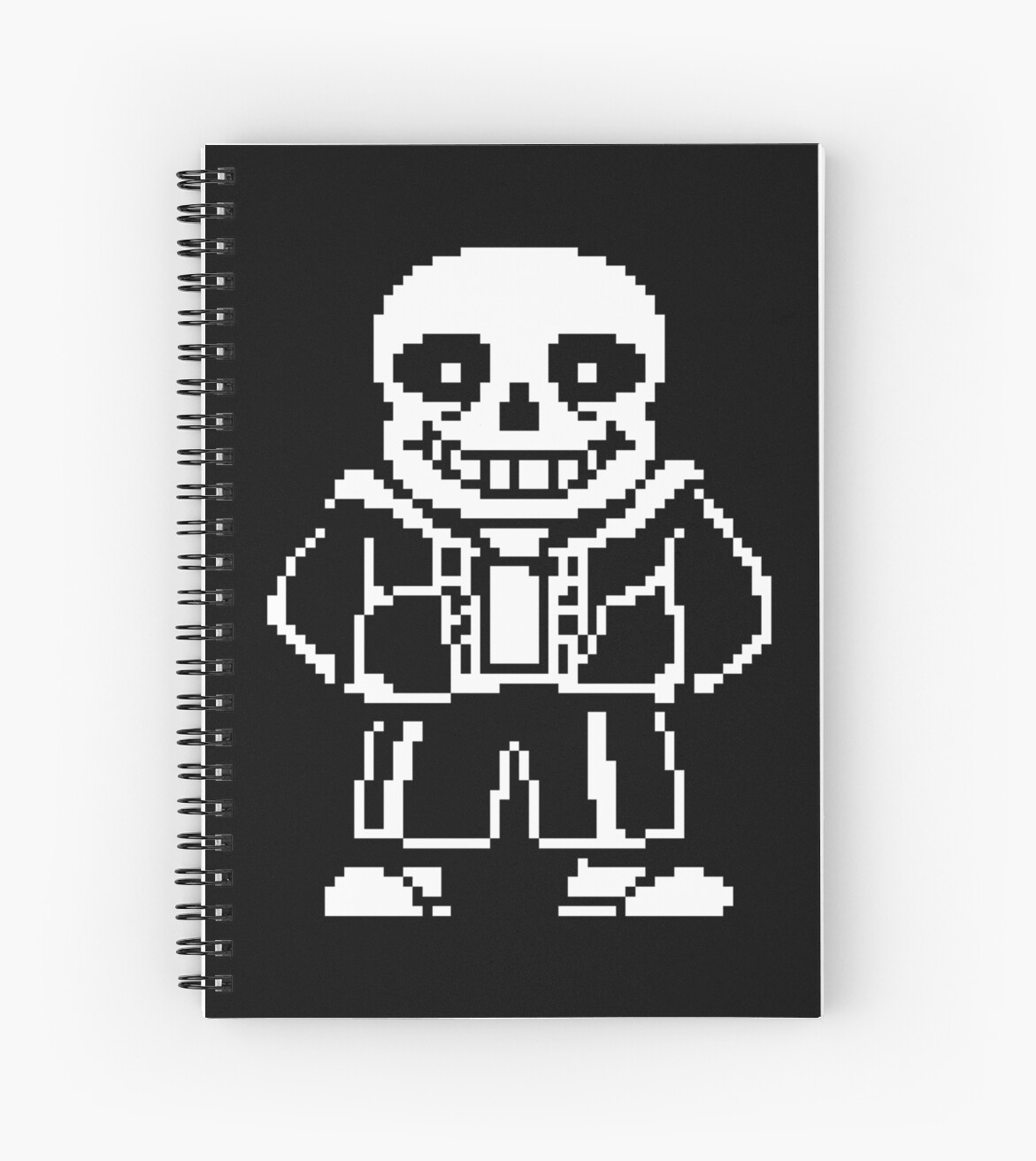"Undertale - Sans" Spiral Notebook by RUDZDUZG | Redbubble