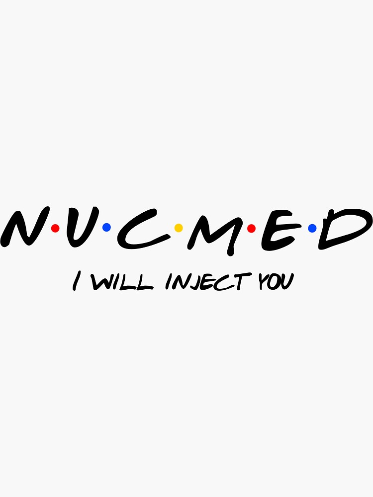 "Nuclear Med Tech" Sticker for Sale by shelbyoeser | Redbubble