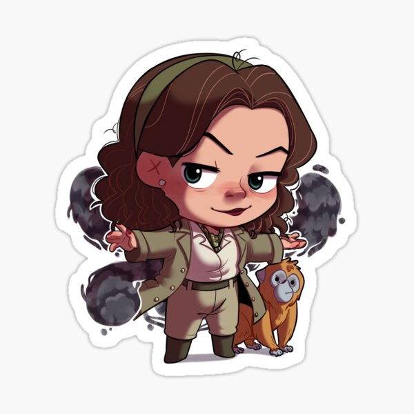 "Marisa C." Sticker by Karasquare | Redbubble