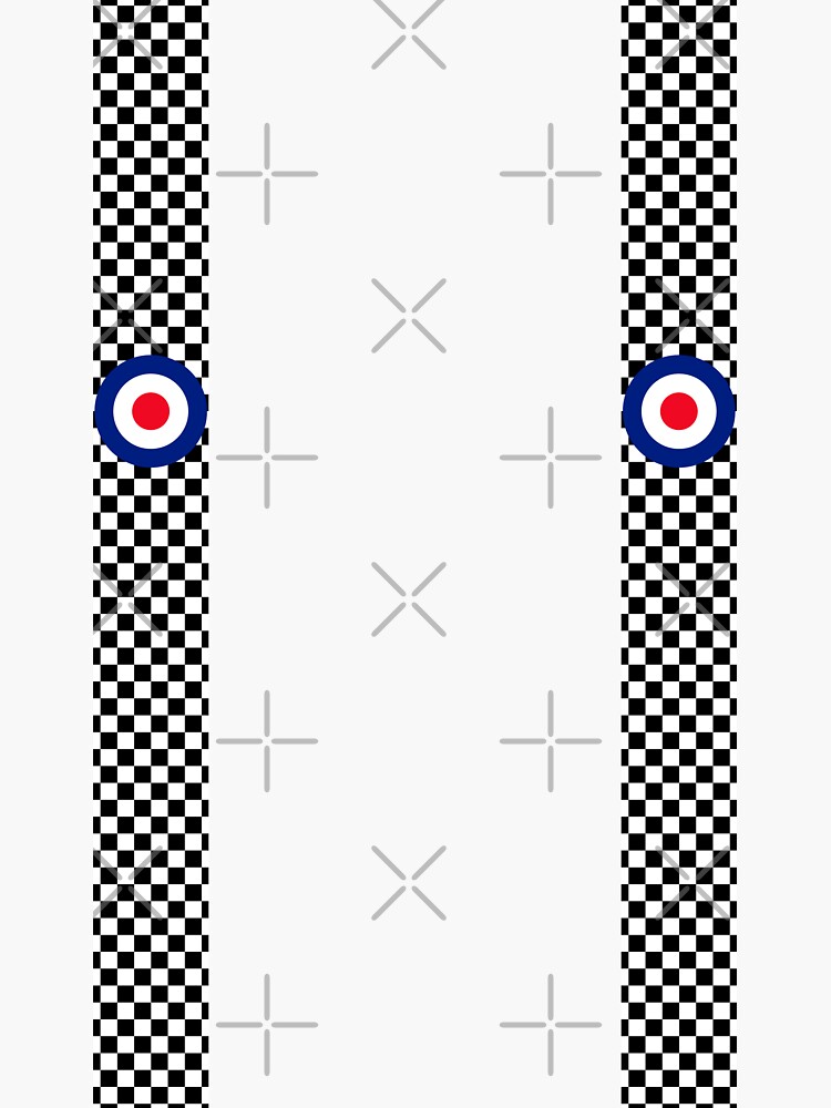 "Classic Target Roundel Racing Checkers" Sticker for Sale by Garaga ...