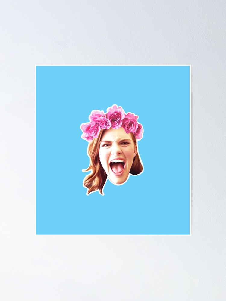 "Banshee Flower Crown" Poster for Sale by FatHobbit | Redbubble