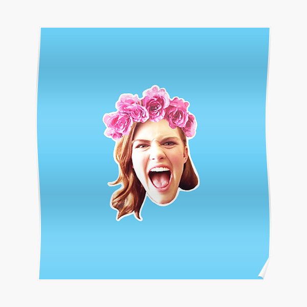 "Banshee Flower Crown" Poster for Sale by FatHobbit | Redbubble