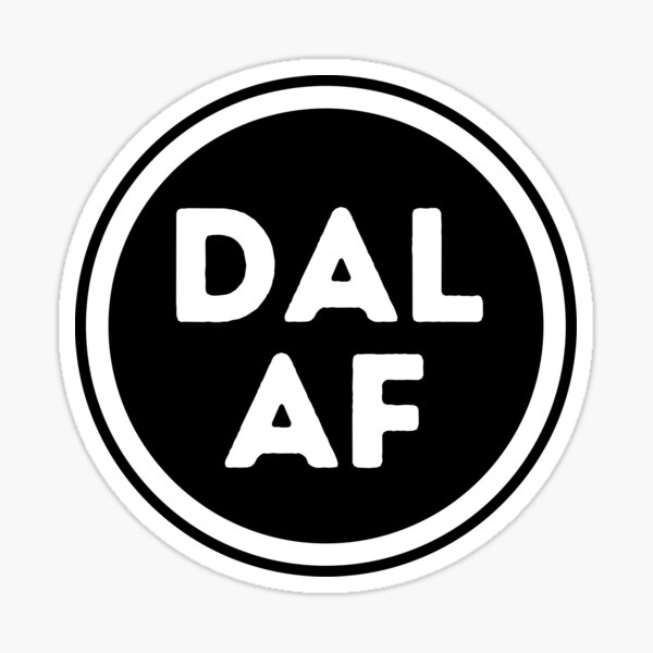 "Dallas, TX | DAL AF Sticker" Sticker for Sale by OurTownDesigns ...