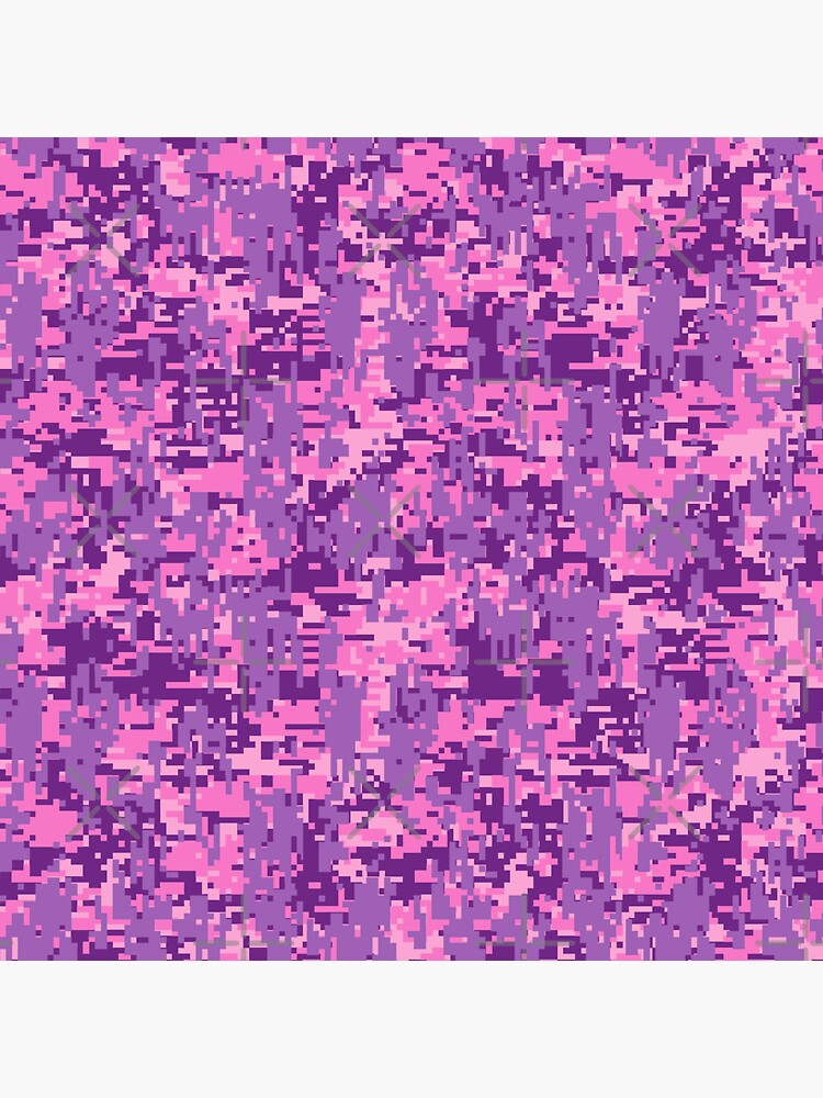 "Pink Digital Camo" Sticker for Sale by Garaga | Redbubble