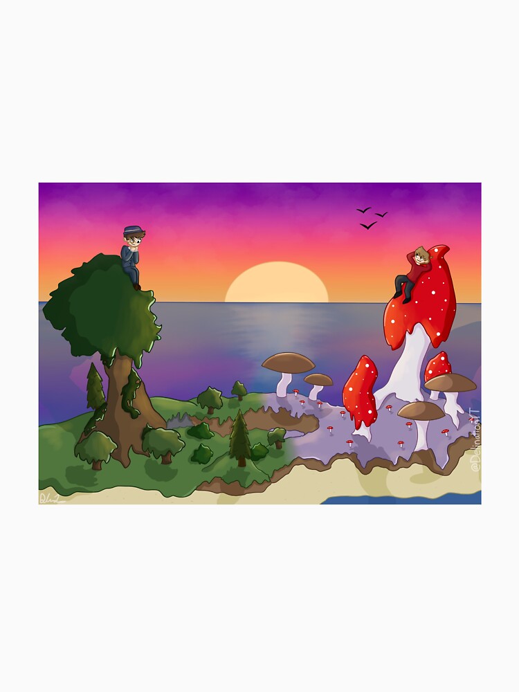 "Grian and Scar Turf War" T-shirt for Sale by DelinationArt | Redbubble ...