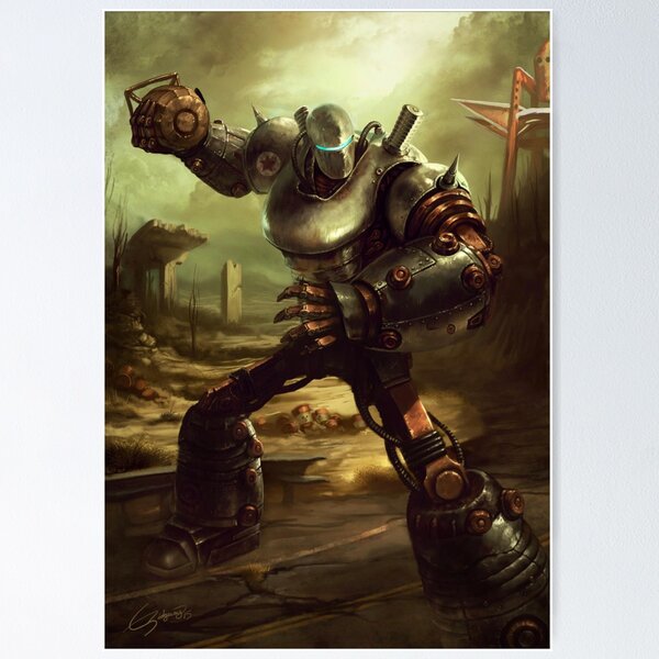 "Liberty Prime setting" Poster for Sale by The Lone vendor | Redbubble