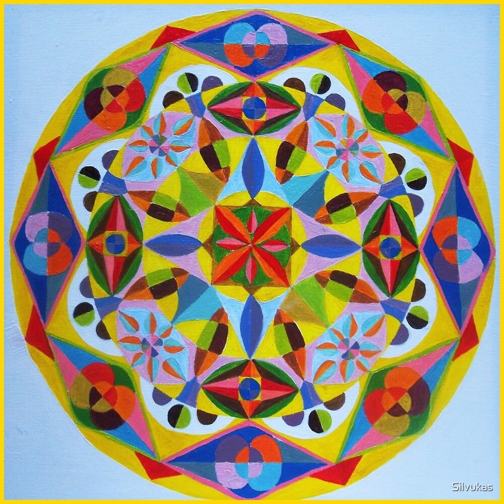 "Mandala "Friendship"" by Silvukas | Redbubble