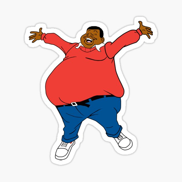 "Fat Albert " Sticker for Sale by TrendoonStore | Redbubble