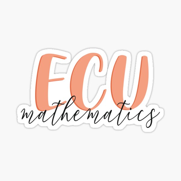 "ECOK MATHEMATICS " Sticker for Sale by calliefarley | Redbubble