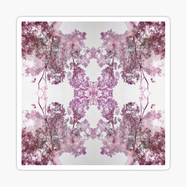 "Pink Canopy" Sticker by GrevilleaArts | Redbubble