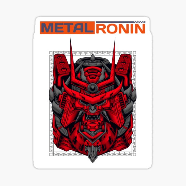 "Metal Ronin" Sticker for Sale by ssmg80 | Redbubble